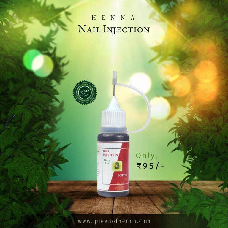 Buy 3 Henna Nail Injection Bottle (17ml) and Get 1 Free Nail Buffer